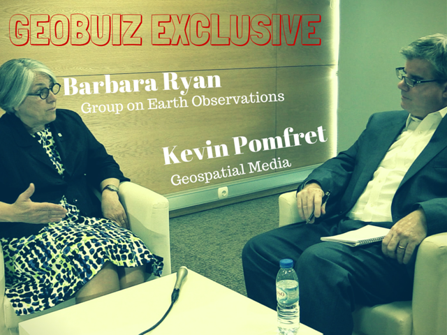 Barbara Ryan on Open data and Earth Observation initatives