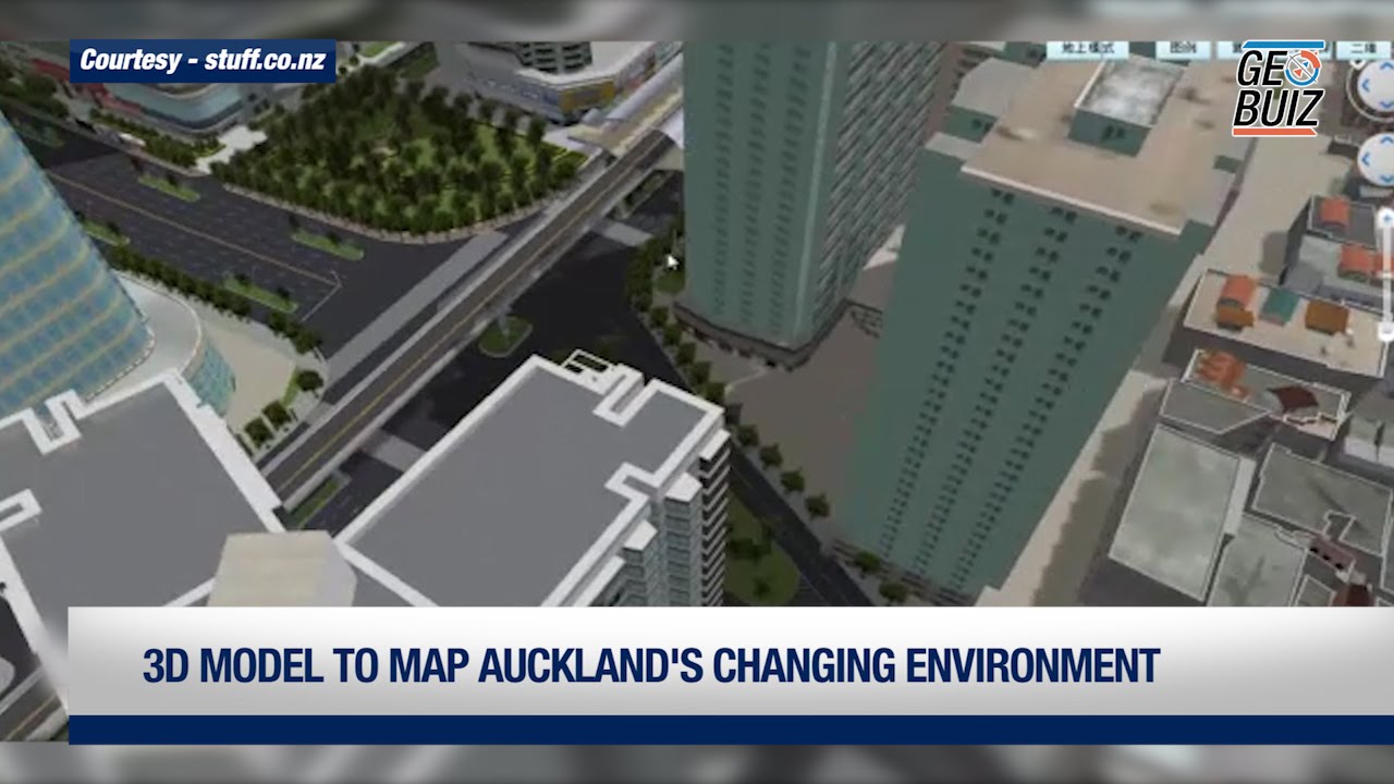 3D model to map Auckland's changing environment