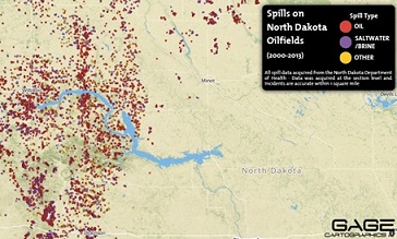 Interactive oil spill map available in American state - Geospatial World