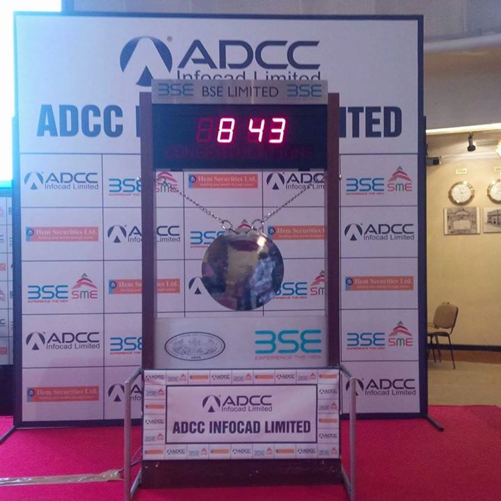 ADCC completes BSE listing - Geospatial World