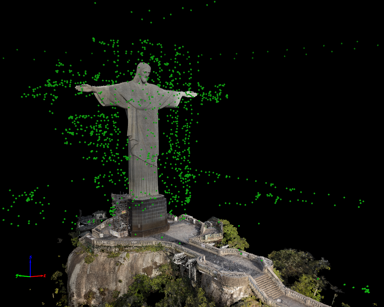 3D model of the Rio’s Christ the Redeemer created - Geospatial World