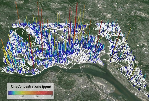 Around 6,000 natural gas leaks found in Washington DC's aging pipes ...