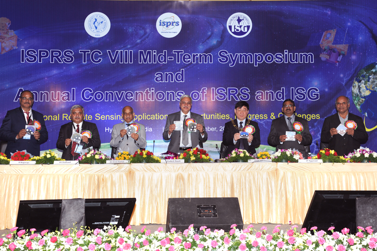 Remote Sensing experts convene at Hyderabad for the Annual ISPRS and ...