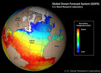 US Navy opens its Global Ocean Forecast System to the public ...