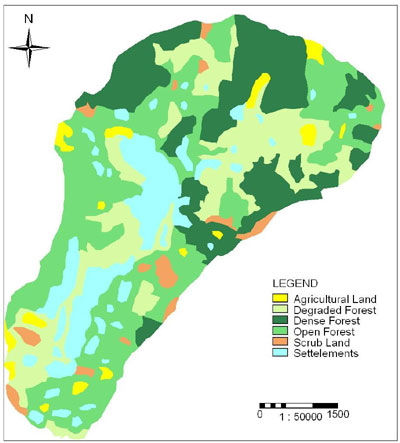 Land Use Pattern mapping using Remote Sensing and GIS in Gangtok area ...