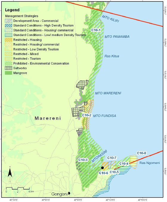 Environmental sensitivity mapping for shoreline management planning ...