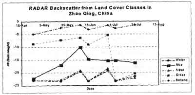 Paddy rice monitoring with RADARSAT-1 - Geospatial World