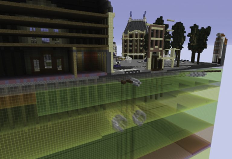 Geocraft: The real world in Minecraft