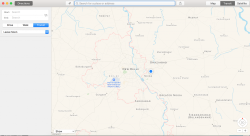 Want to use Apple Maps in India? No is the answer!