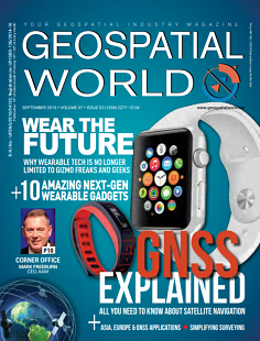 Geospatial World Magazine - On Wearables, GNSS, Health GIS