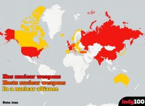 Map that shows where you need to go to survive a nuclear war ...