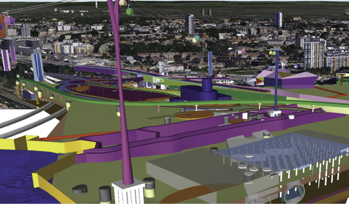 Combining geological modelling and BIM for infrastructure