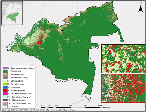 Researchers use satellite data to track deforestation in tropical ...