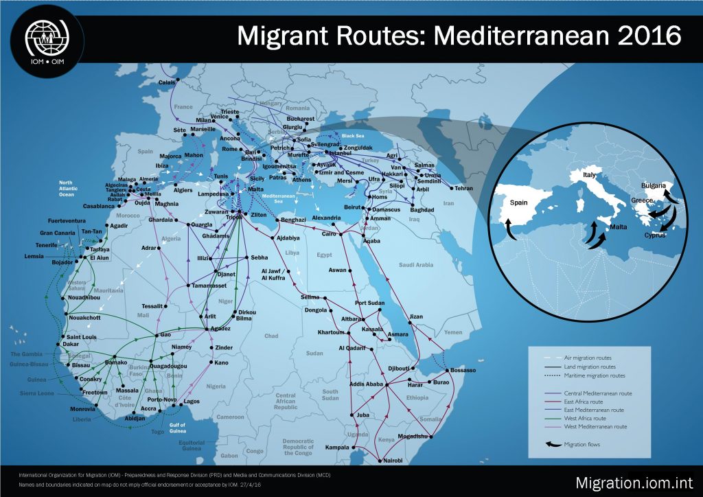 These maps tell you all about global refugee movement and fatalities
