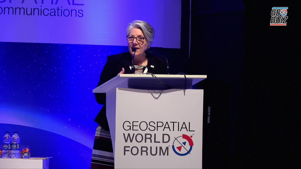 Barbara Ryan Talks about EO and SDGs at GWF 2017 - Geospatial World
