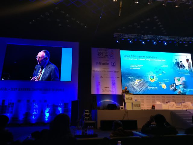 Visionary Session by Charlie Trimble and Jack Dangermond at GWF 2017