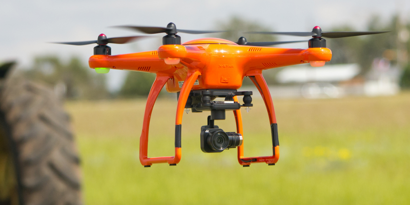 What are the Autonomous Drones available for geospatial professionals?