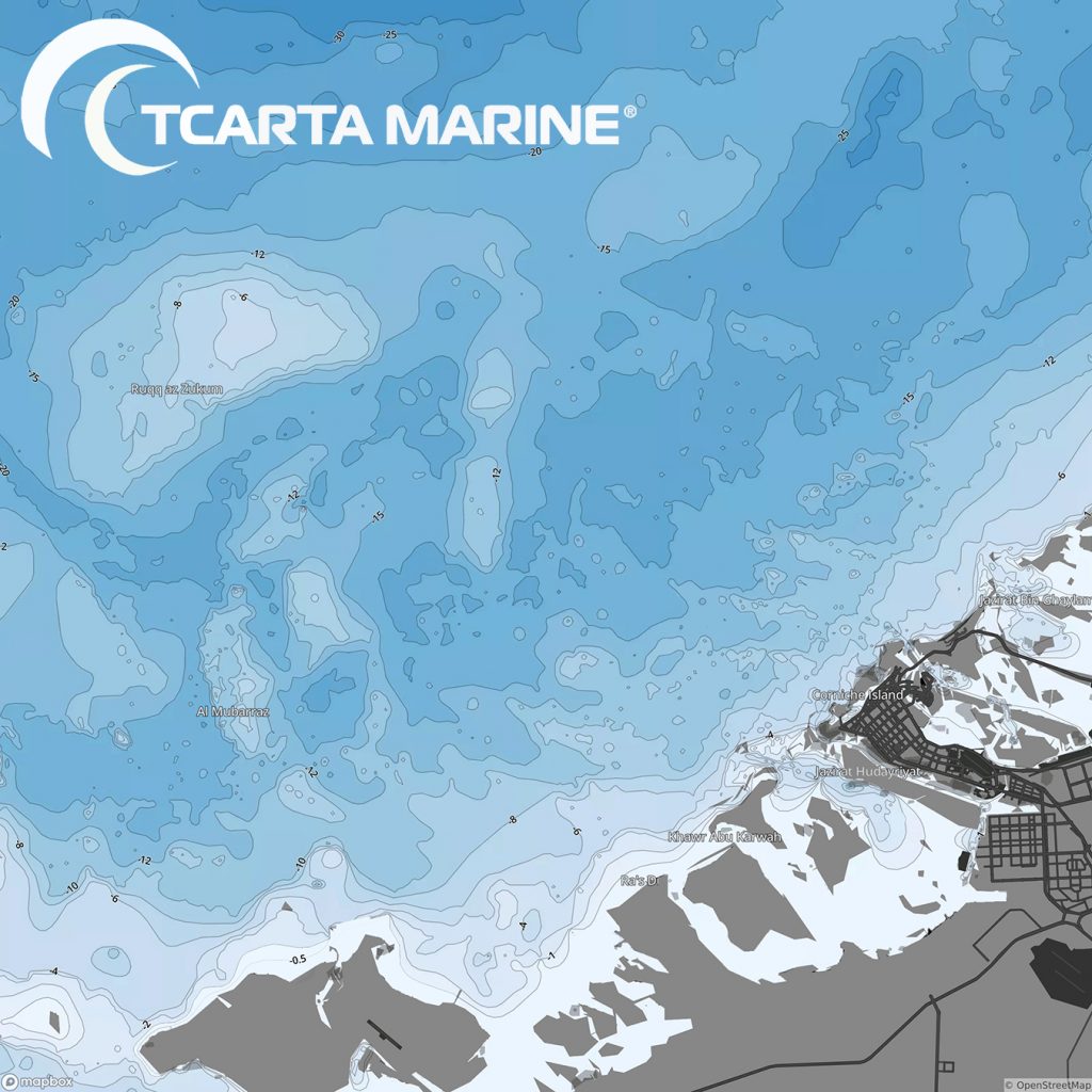 ADSIC contracts Proteus FZC to provide TCarta Marine Spatial Data Package