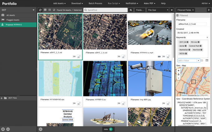 LizardTech, Extensis optimize digital asset management for geospatial data