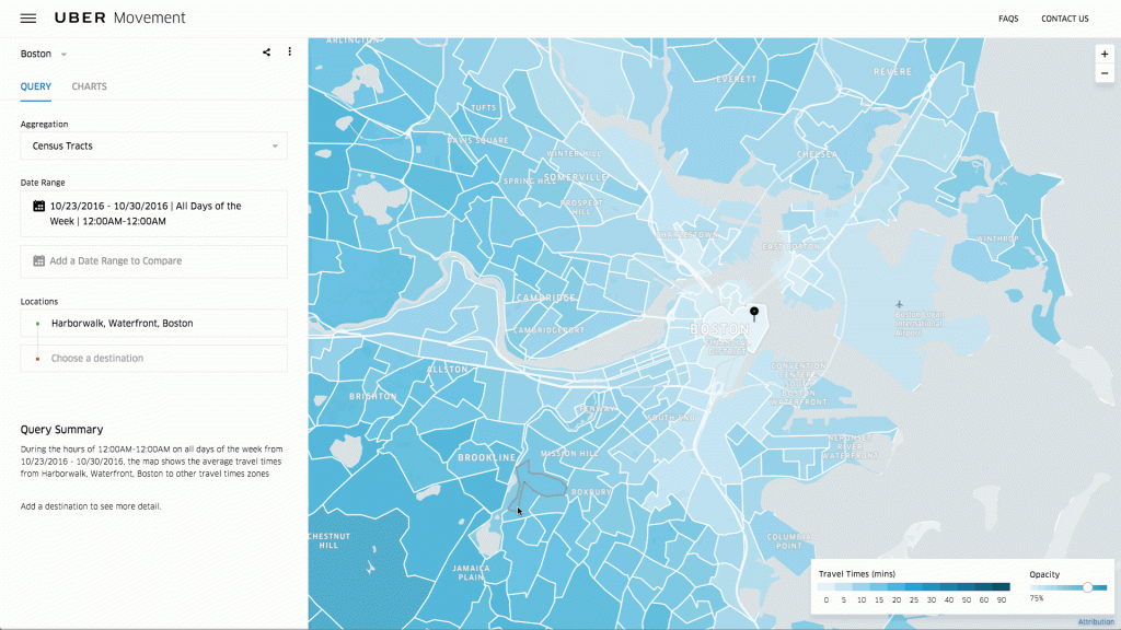 Uber Movement’s traffic data is now public - Geospatial World