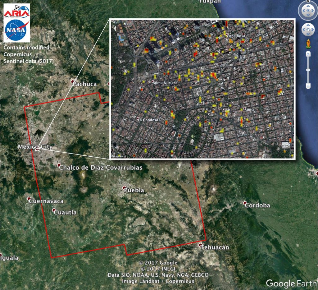 NASA’s damage map of Mexico quake to help in rescue and relief ops