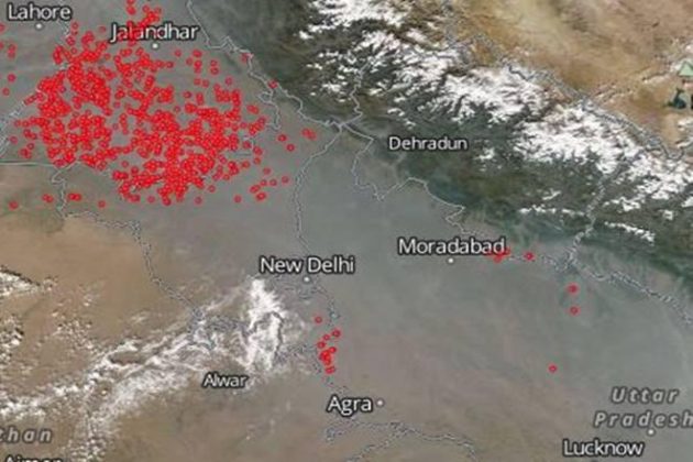 As #DelhiChokes, NASA satellite images show stubble burning continues ...