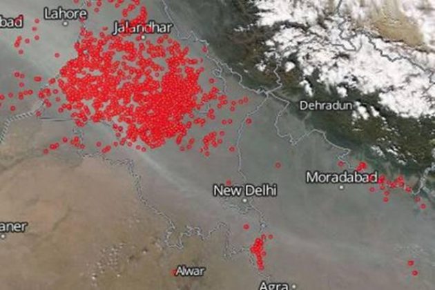 As #DelhiChokes, NASA satellite images show stubble burning continues ...