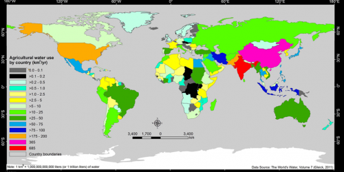 USGS releases interactive map of croplands in the world