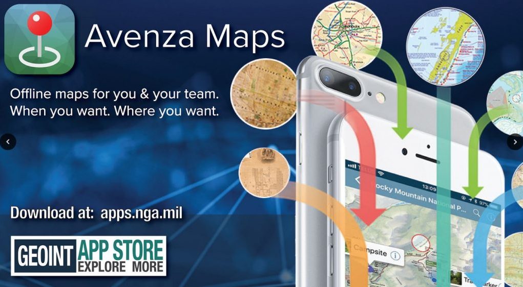 Avenza Maps iOS app launches in the GEOINT app store
