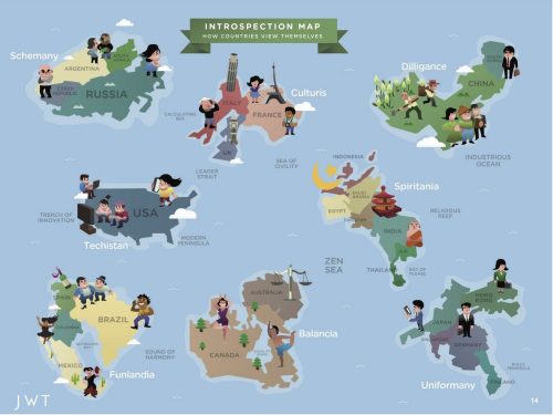 Personality traits map: Find out which country suits you the most