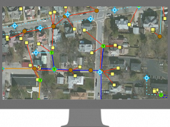 This Esri map shows all satellites in orbit