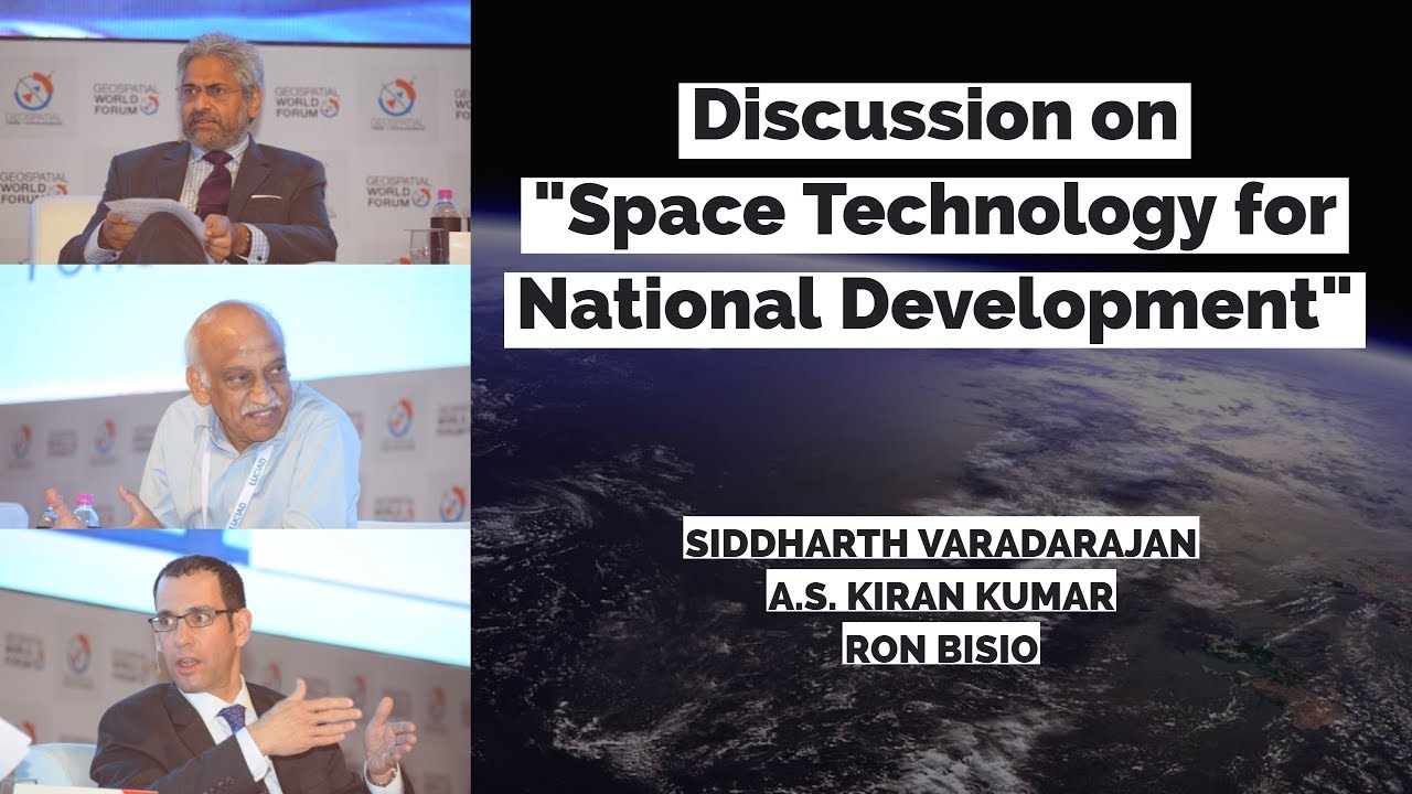 What would be the role of space technology for national development