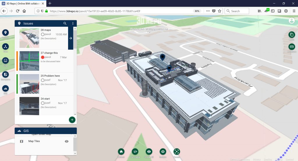 New 3D Repo version adds the BCF support and GIS integration