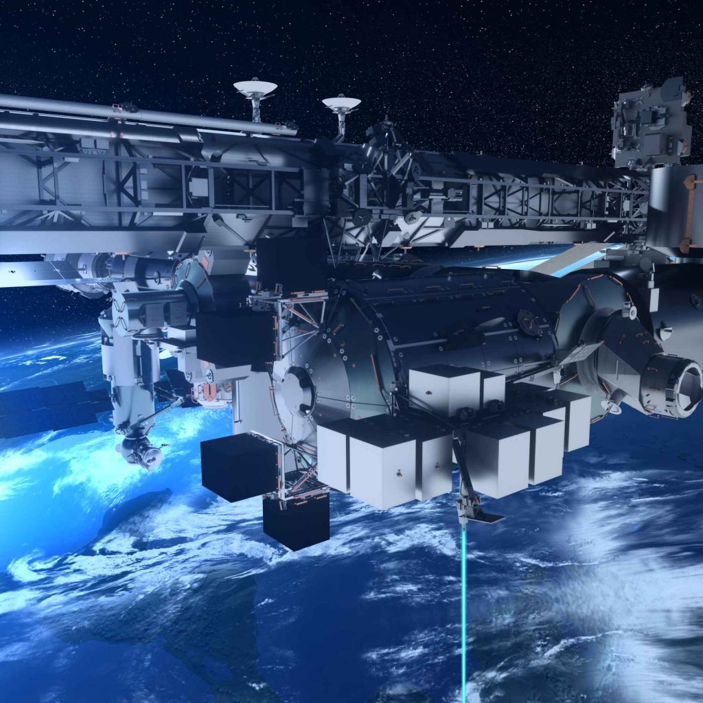 First high capacity space-to-ground laser communications system for the ...