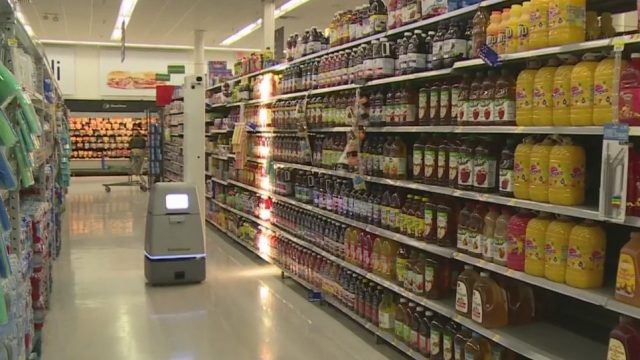 Walmart launches an array of autonomous scanning robots