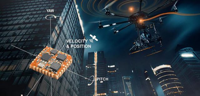 Xsens INS module uses GNSS for positioning