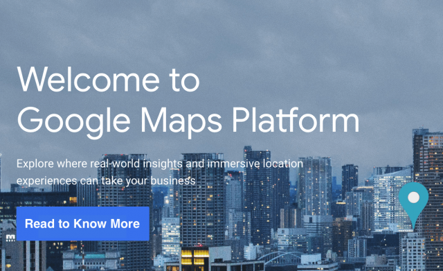 Google Maps Platform - A new offering for Developers is here