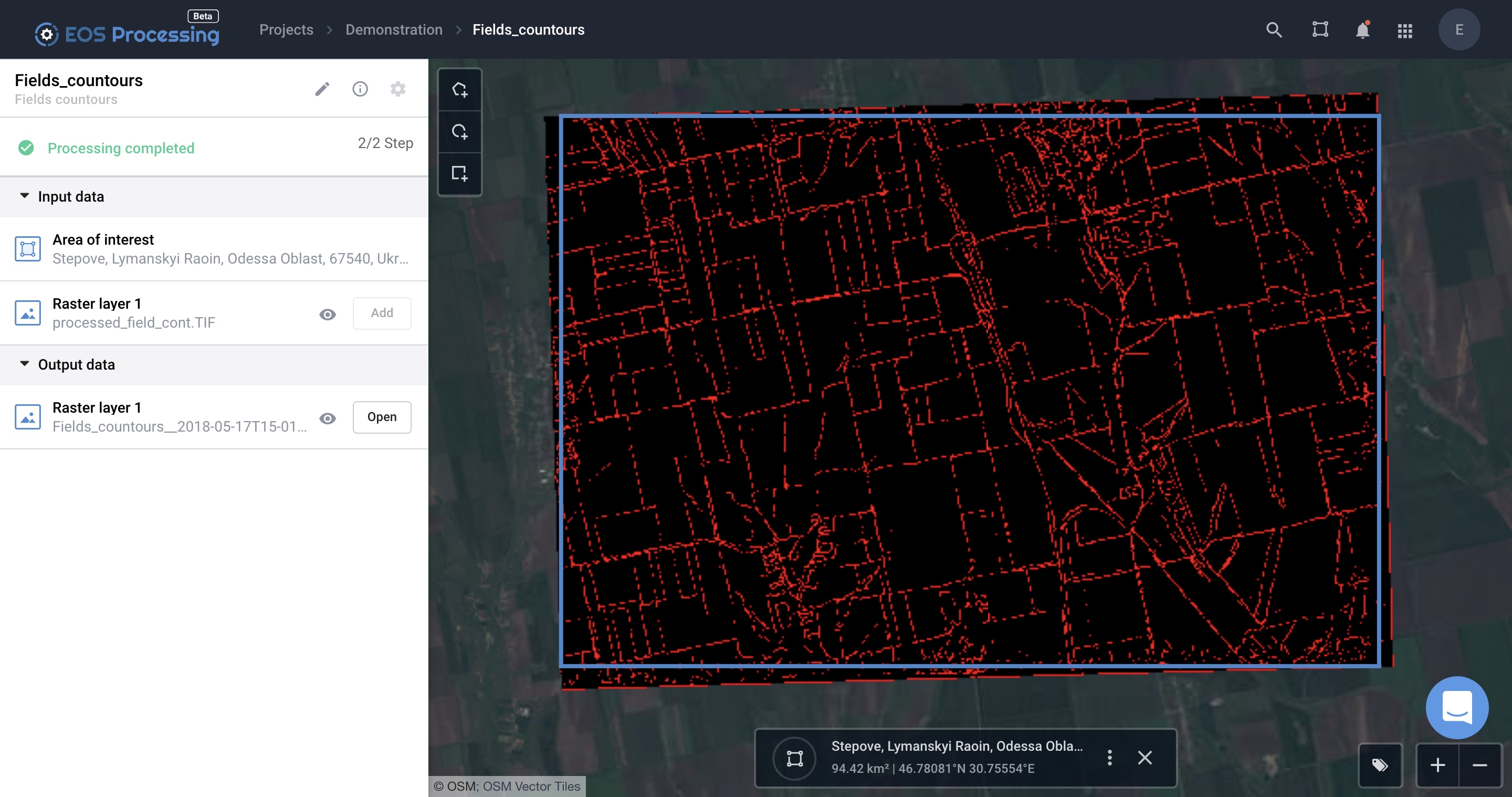 New EOS platform enables image processing tasks in browser