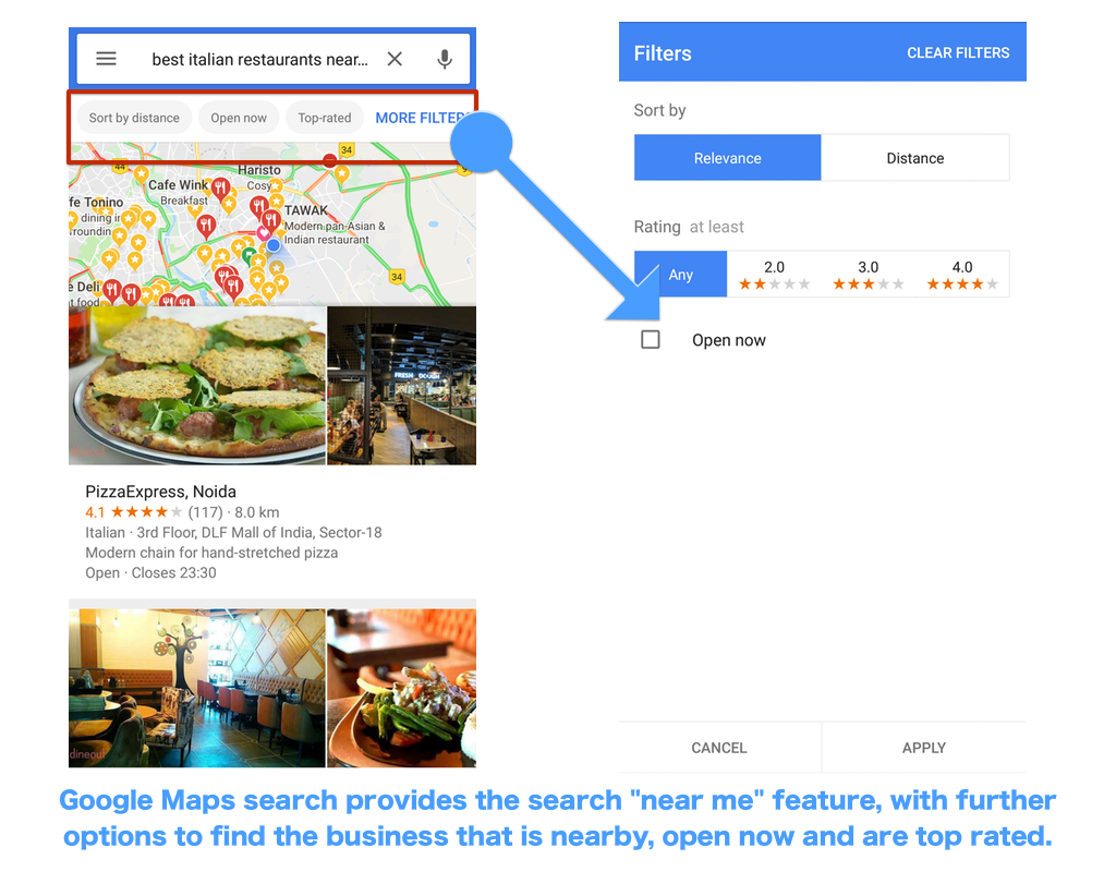 "Near Me" searches are getting popular on Google Search