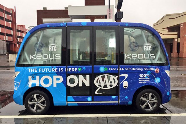 First autonomous shuttle drives on Canada's public roads