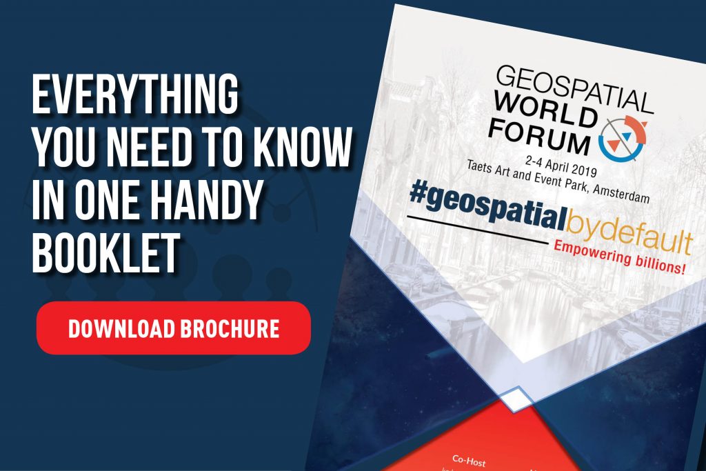 Geospatial World Forum 2019 announces first 100 speakers