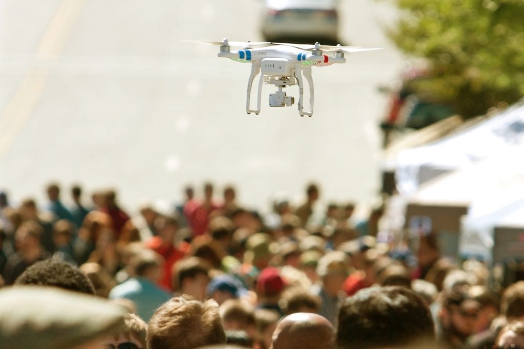 Drones can hover over people and at night as per new FAA rule ...