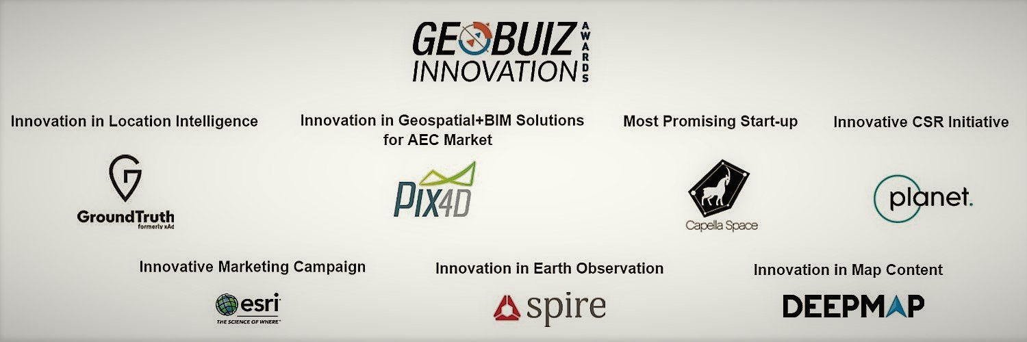 GeoBuiz Innovation Awards recognize geospatial market disruptors ...