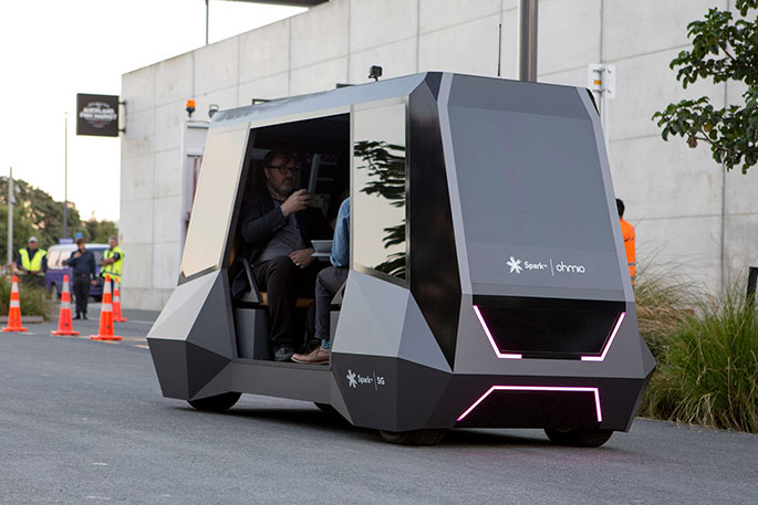 New Zealand’s first 5G-connected driverless car tested