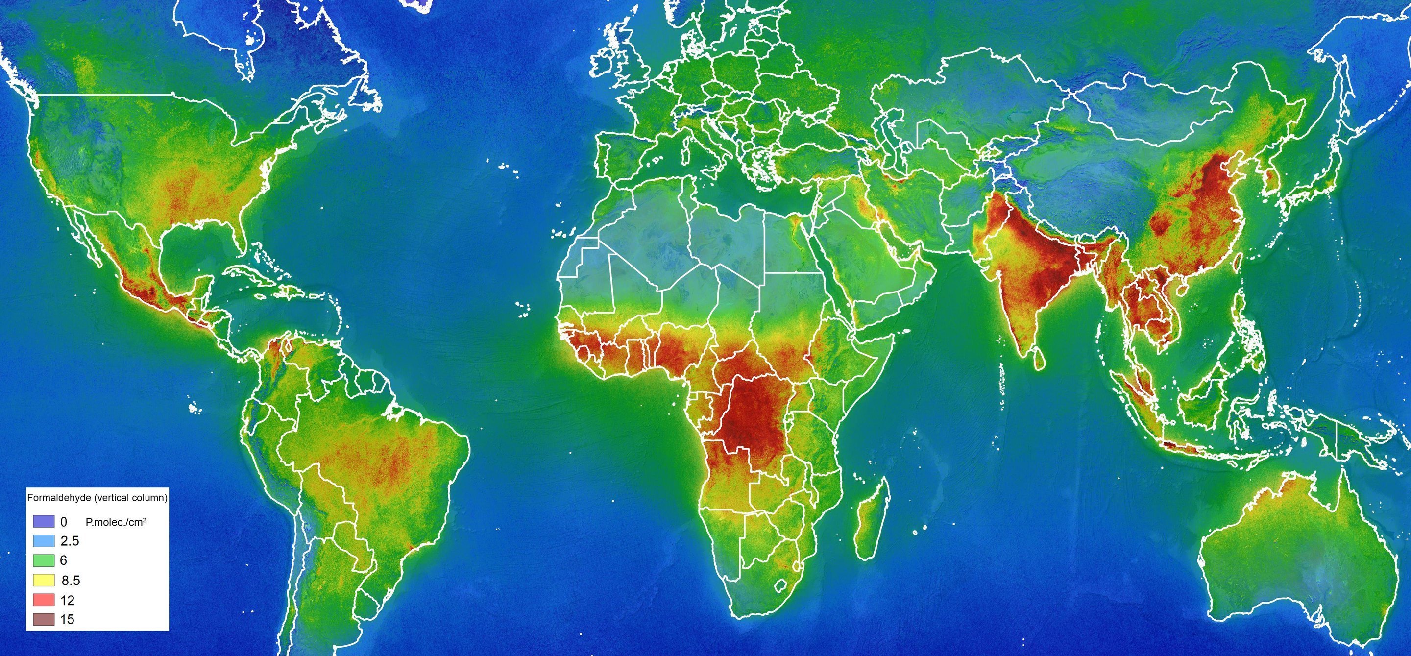 Methane and Ozone Data products from Copernicus Sentinel – 5P ...