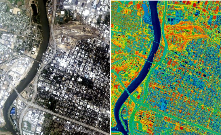 Towards a sustainable future – a new take on urban heat mapping