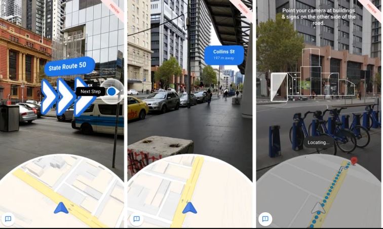 Google unveils AR feature for maps and search options