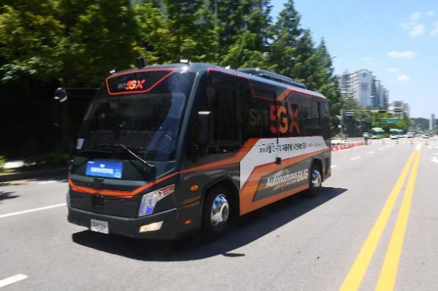 South Korea tests first 5G enabled autonomous bus