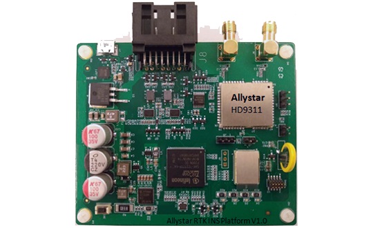 Allystar offers dual-antenna GNSS-aided INS platform