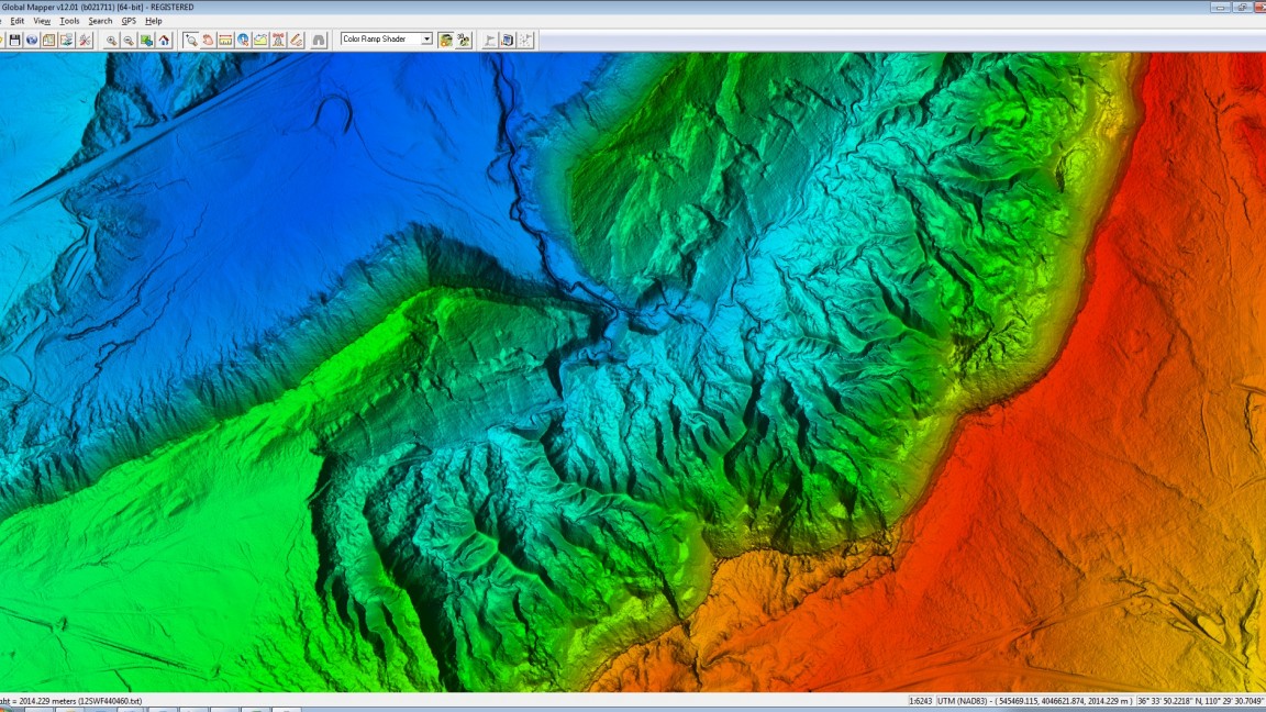 Use of LiDAR in disaster response
